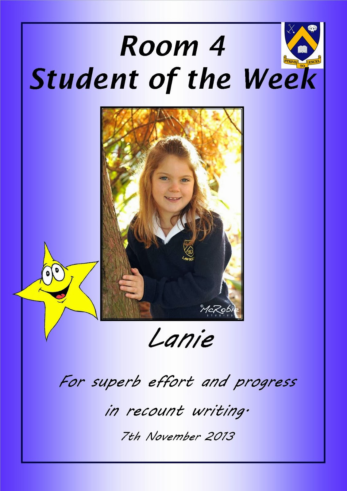 Room 4 Lawrence Area School