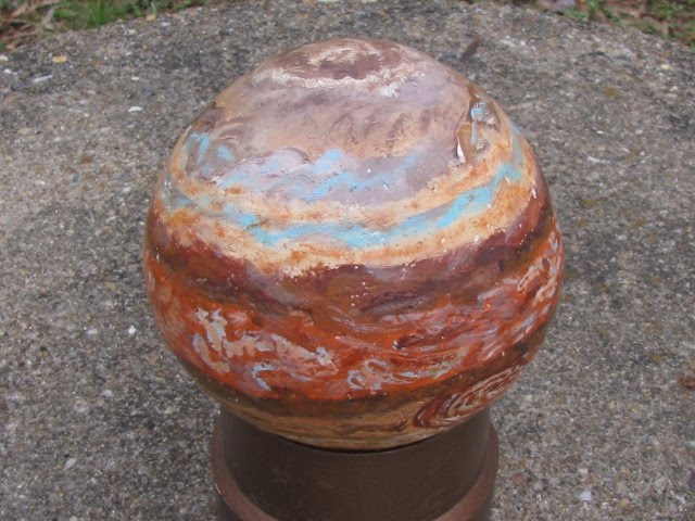 Folk Art and Crafts-Tips and Updates: Jupiter Ball Redoux - Part 1