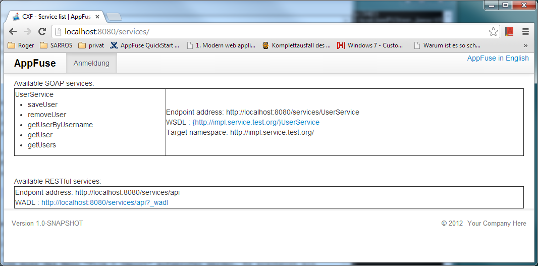 Softwaregedanken: AppFuse - what's inside