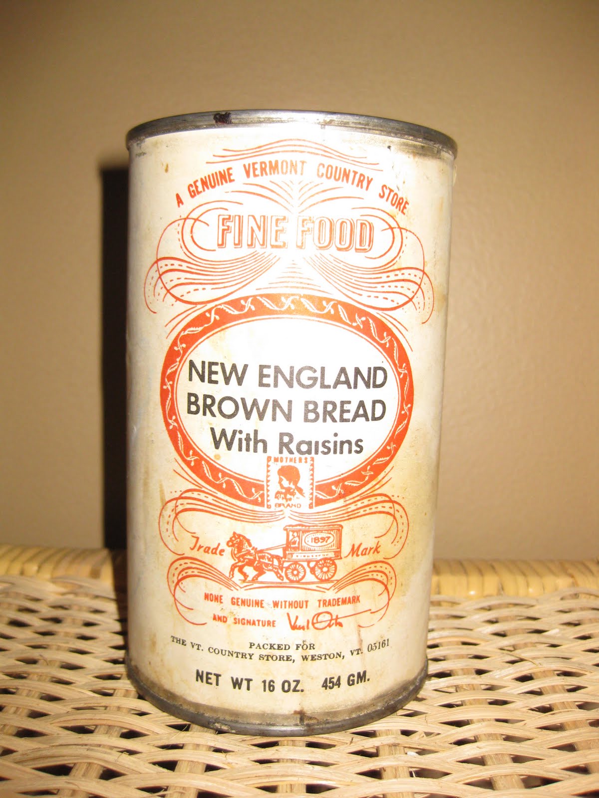 Food Drive Item of the Day: Old Bread...in an old can