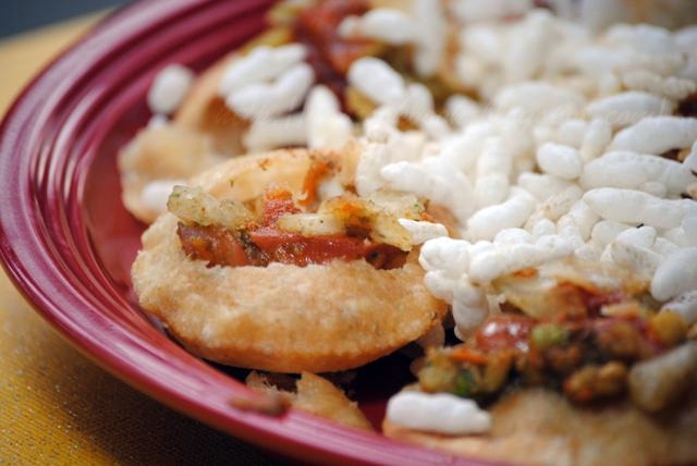 Vegetarian Food & Me: Tikki Puri