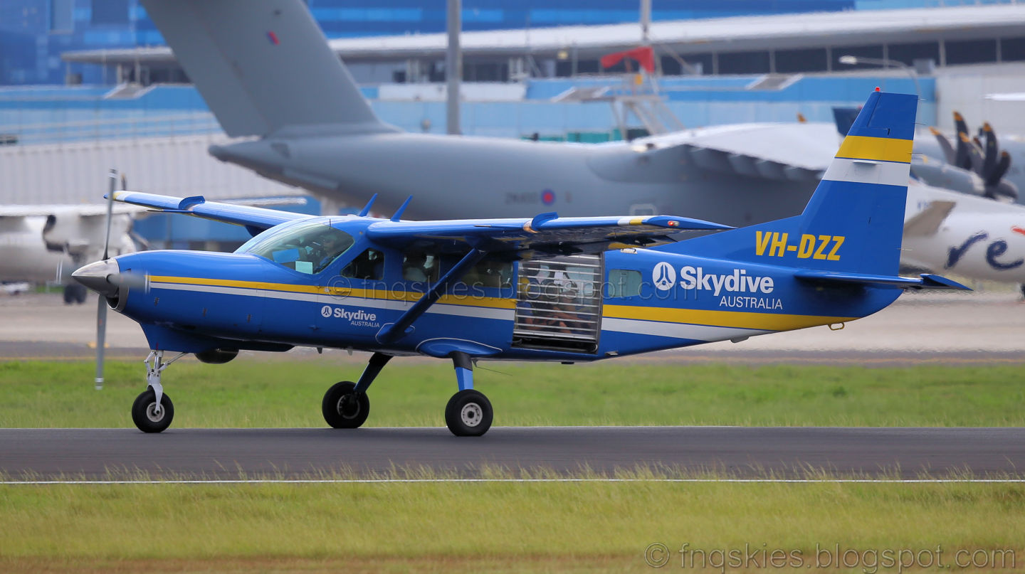 Far North Queensland Skies: Skydive the Beach Group Cessna Caravan C208 ...