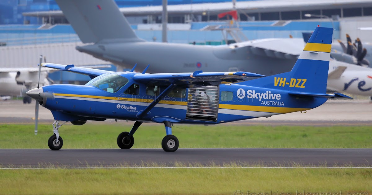 Far North Queensland Skies: Skydive the Beach Group Cessna Caravan C208 ...