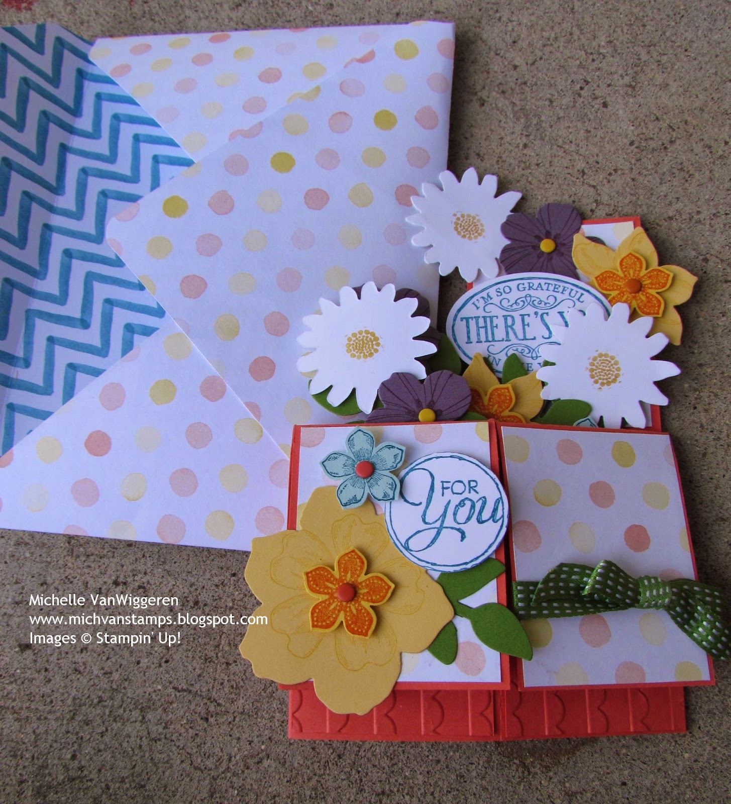 Michelle's Great Paper Chase: Spring Garden Card in a Box