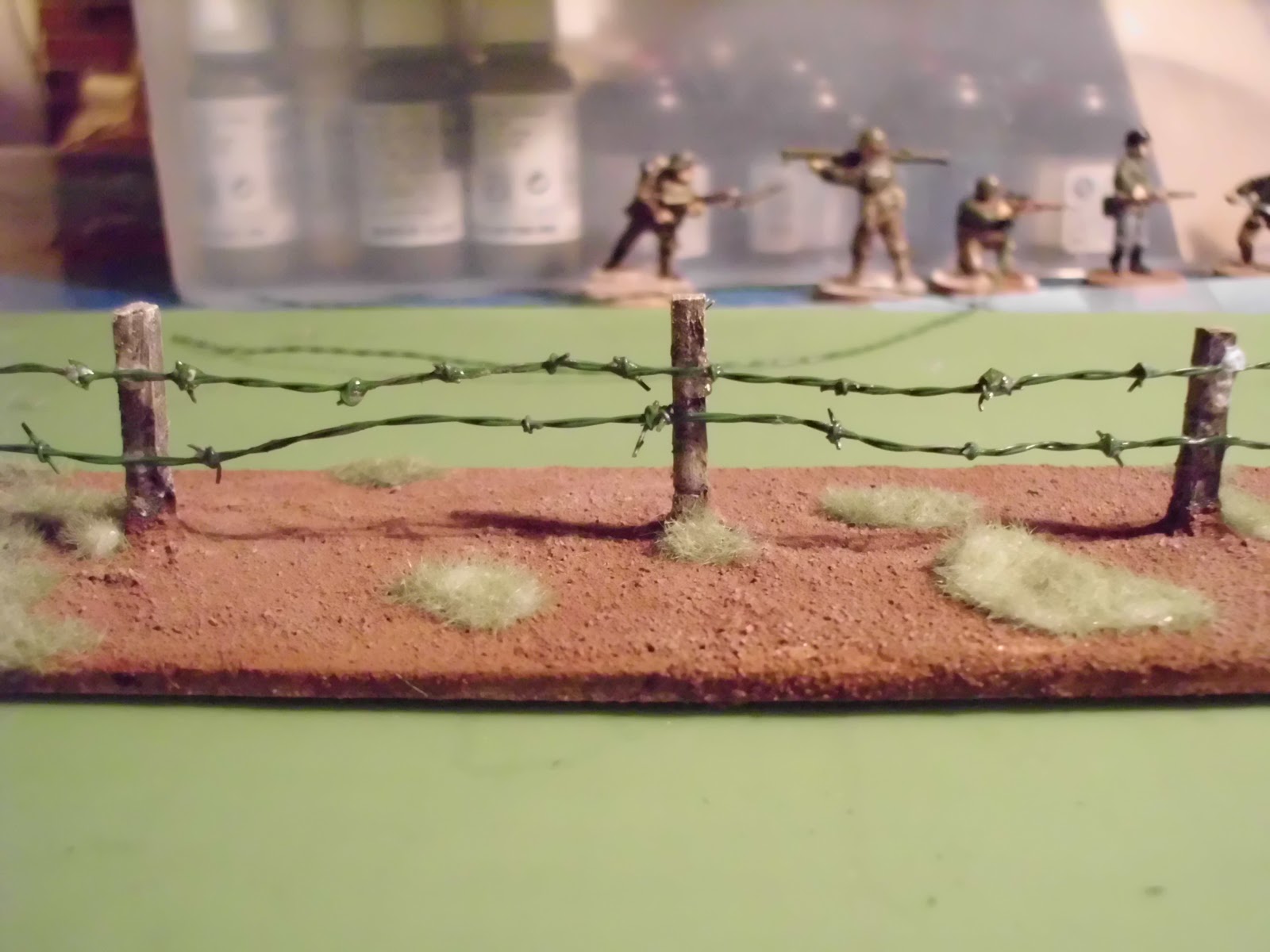 AMERICAN WARGAMERS ASSOCIATION: 28mm Barbed Wire Tutorial