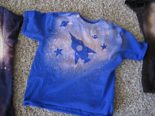 Blue Jeans Momma: How-to: Bleached t-shirts