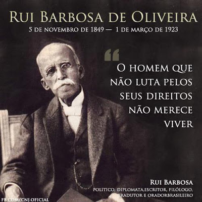 PSOL SALGADENSE: HOMENAGEM A RUI BARBOSA ATENTEM PARA FRASE...