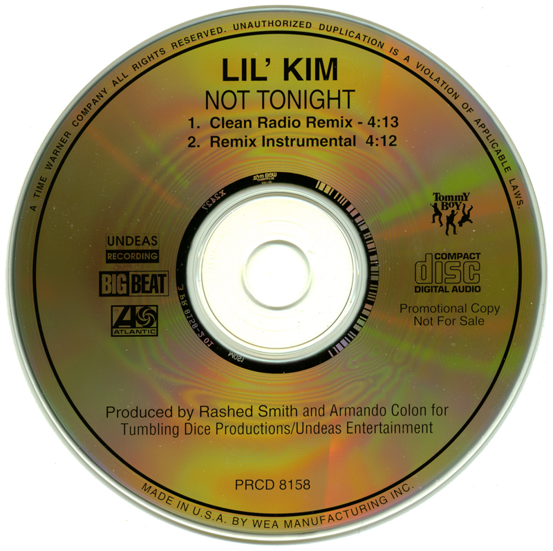 Promo, Import, Retail CD Singles & Albums: Lil' Kim - Not Tonight ...