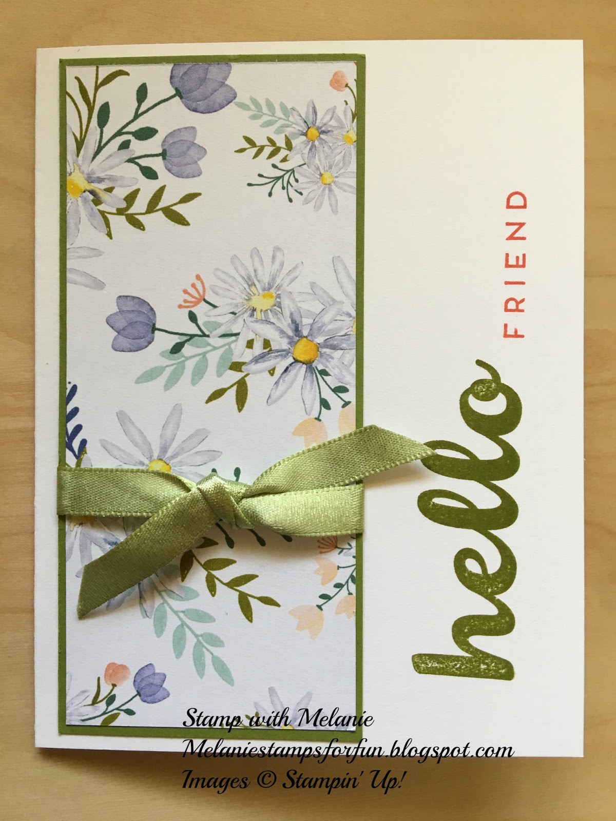 Stamp With Melanie: Daisy Hello