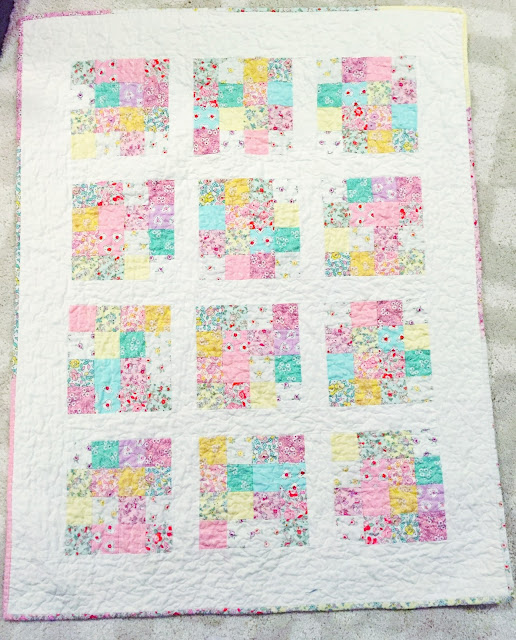 Quick 16-Patch Baby Quilt