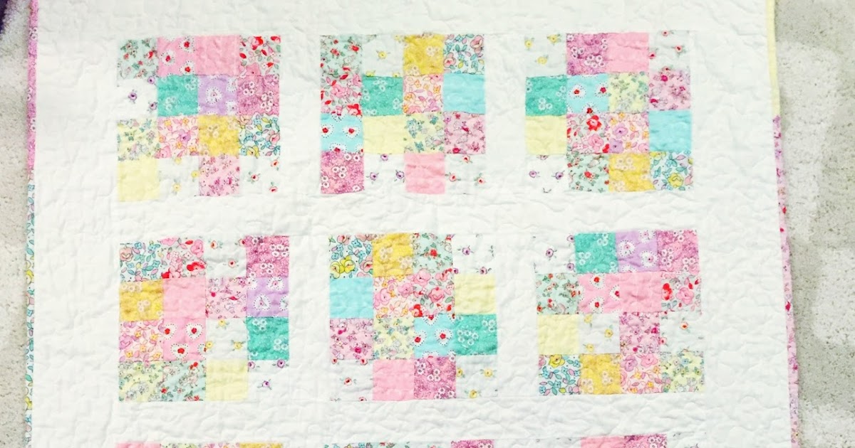 Quick 16-Patch Baby Quilt