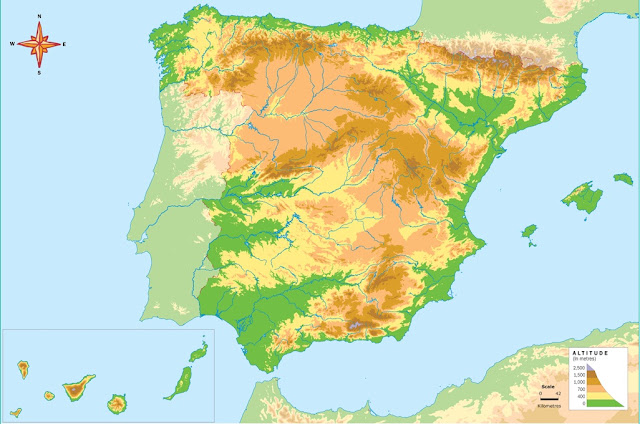 SCIENCE, HISTORY AND GEOGRAPHY, YEAR 5 and 6: THE RELIEF OF SPAIN