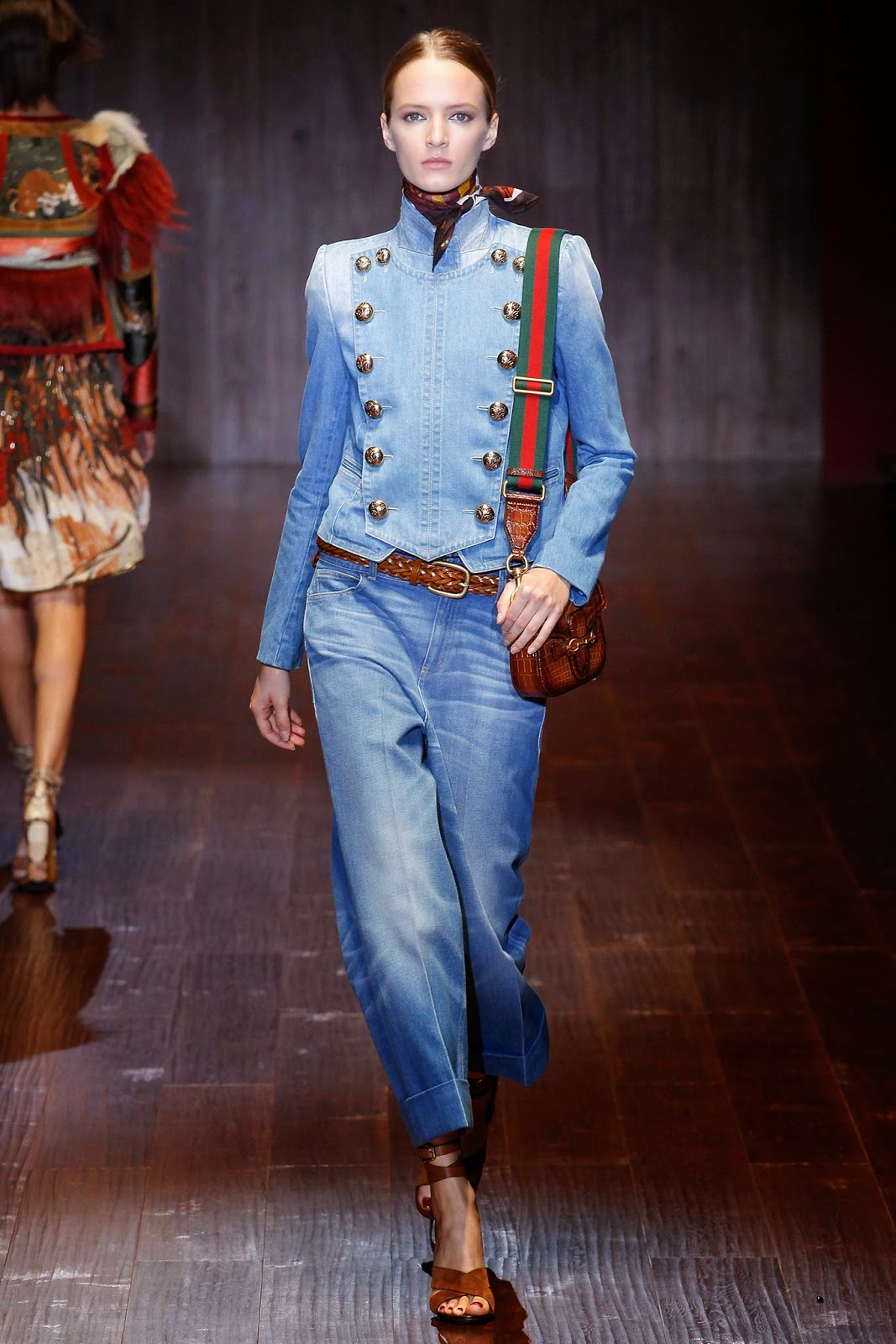 fashionstrendswomen: Gucci 2015 Les modèles de robe printemps été, la ...