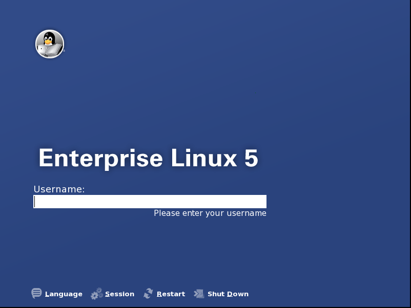 Oracle Enterprise Linux.
