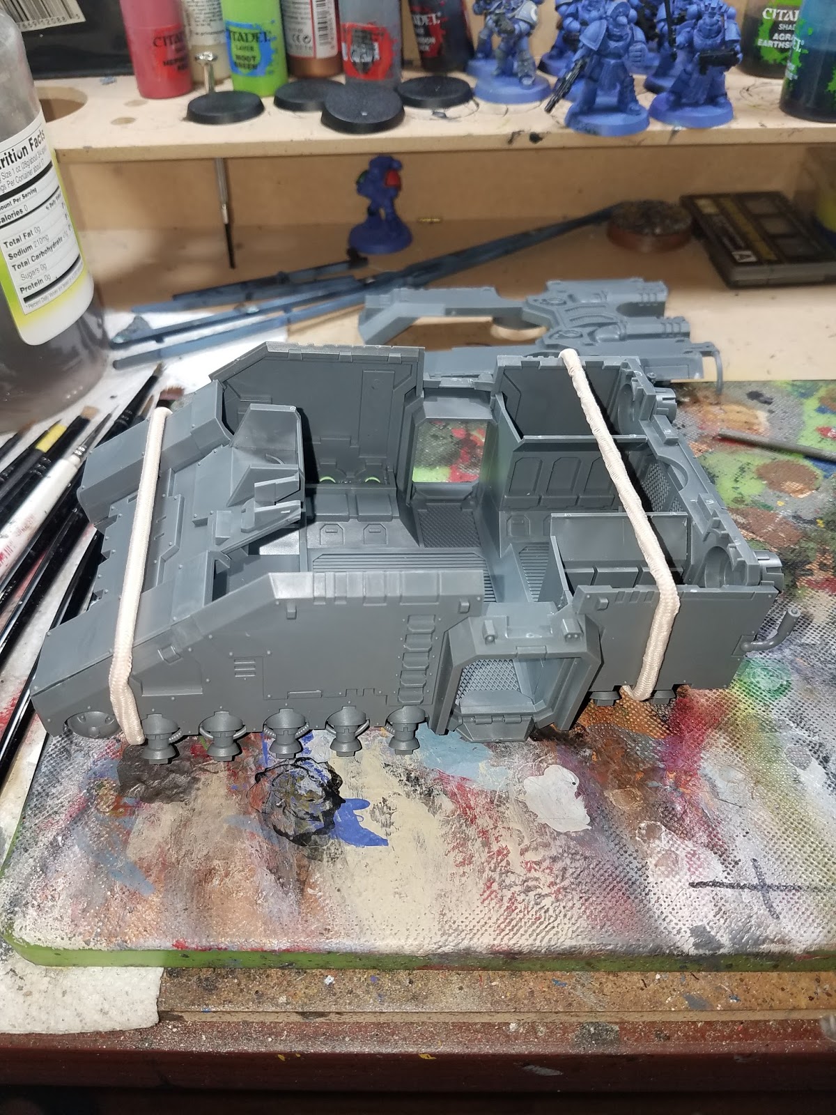 Eating Paint since 1986!: Warhammer 40k Space Marine Primaris Repulsor ...