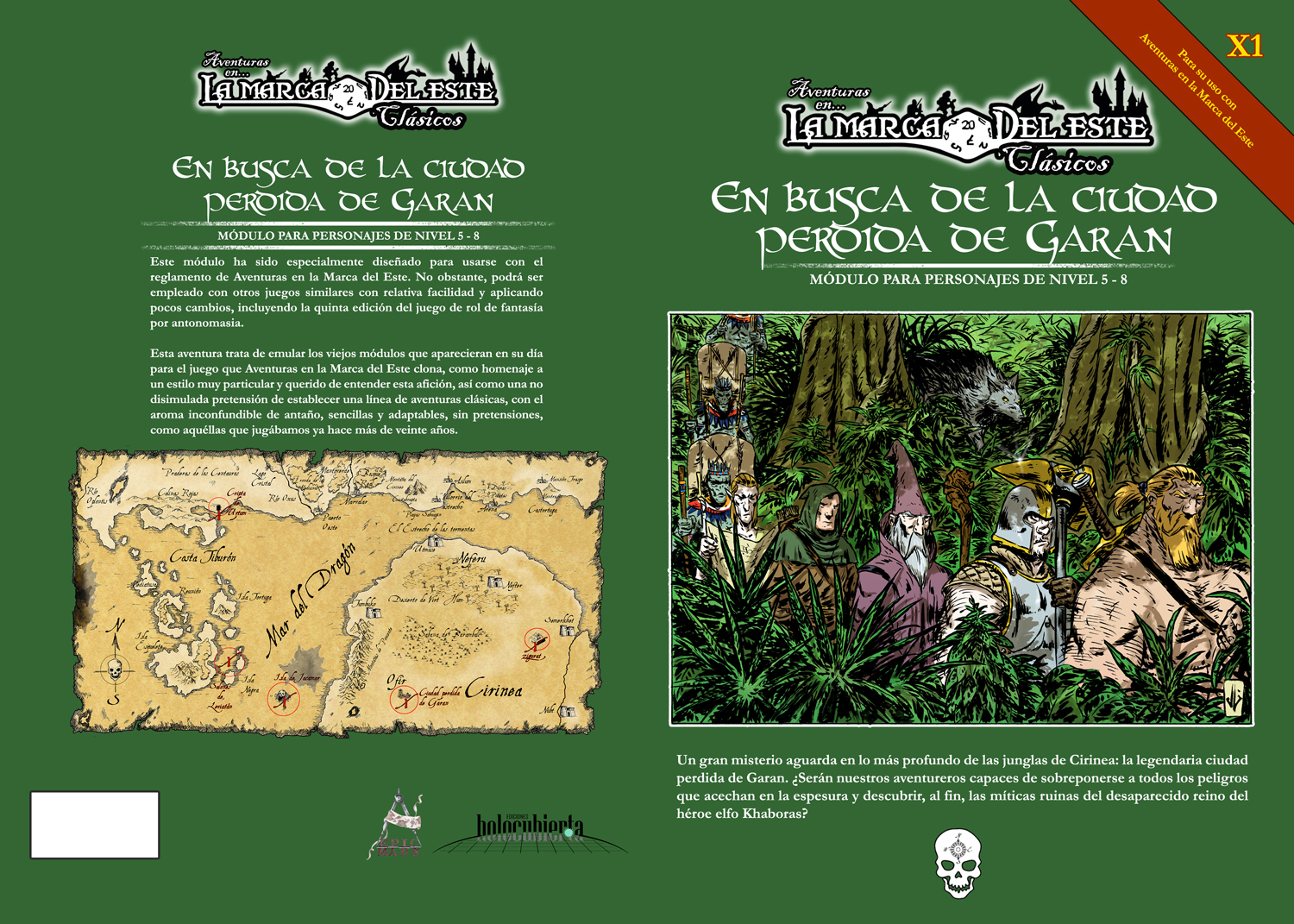 Portada de La Ciudad Perdida de Garan | La Marca del Este