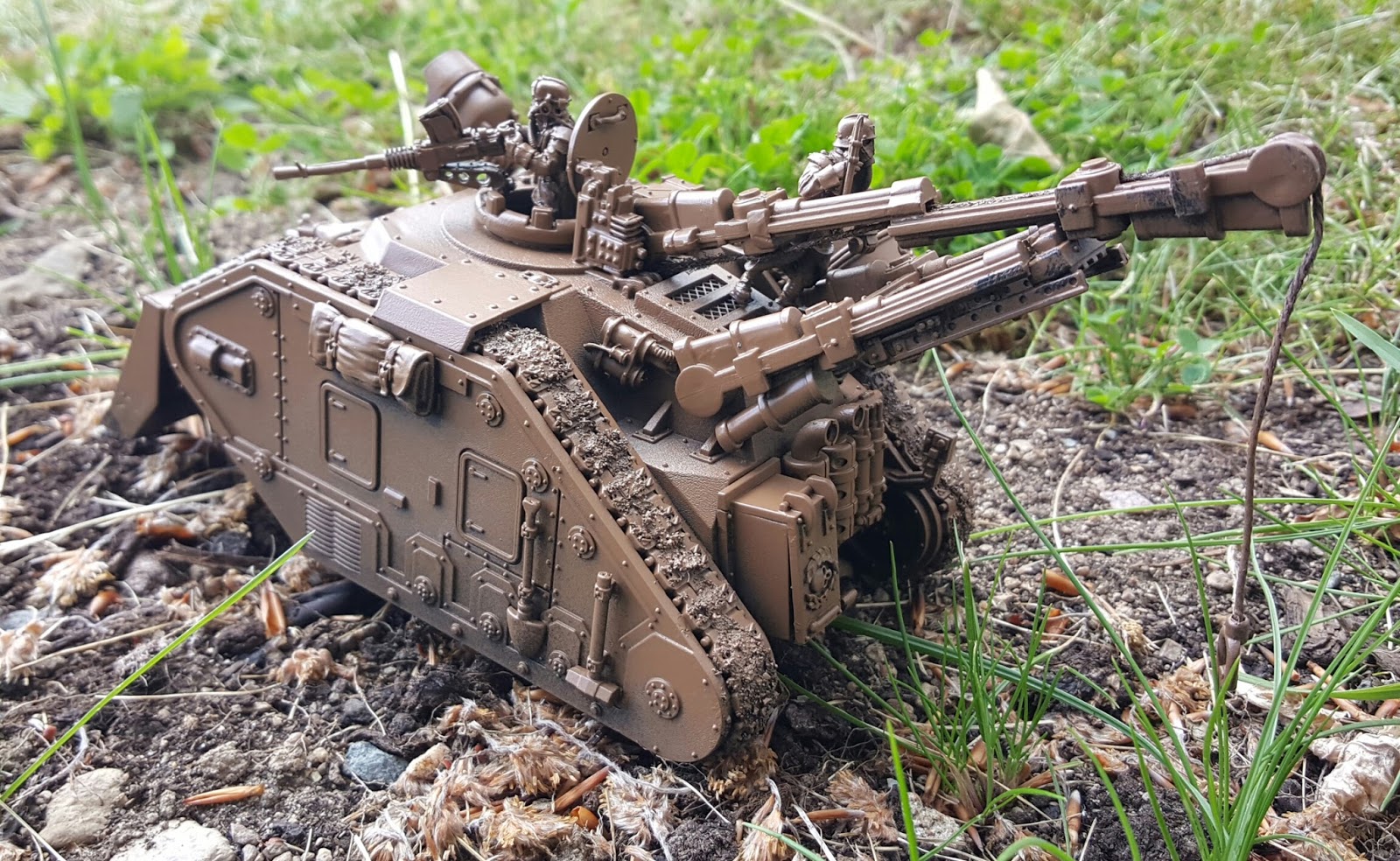 Kampfgruppe Engel: Wip - Atlas recovery vehicle, 40k