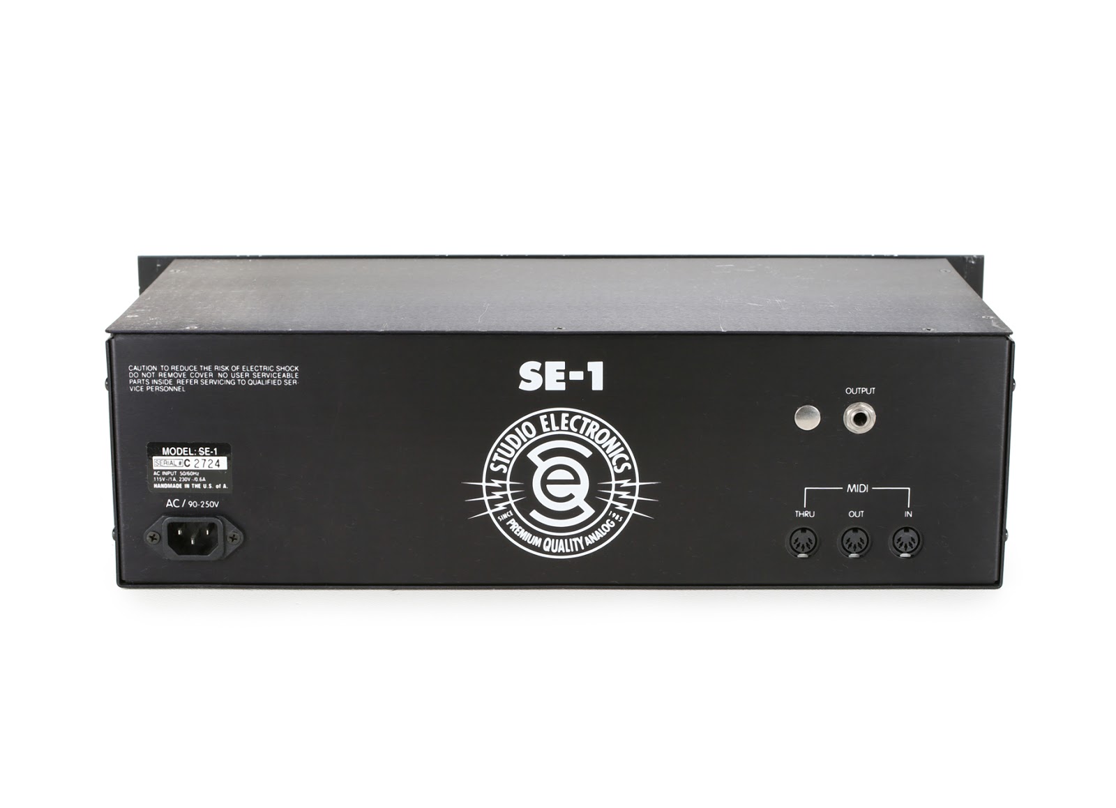 MATRIXSYNTH: Studio Electronics SE-1 SN C 2724