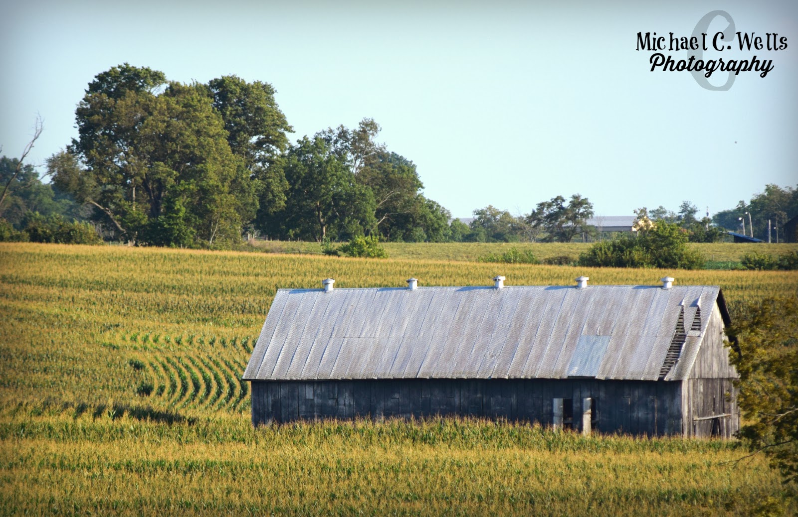 Sunset in Henry County, Kentucky
