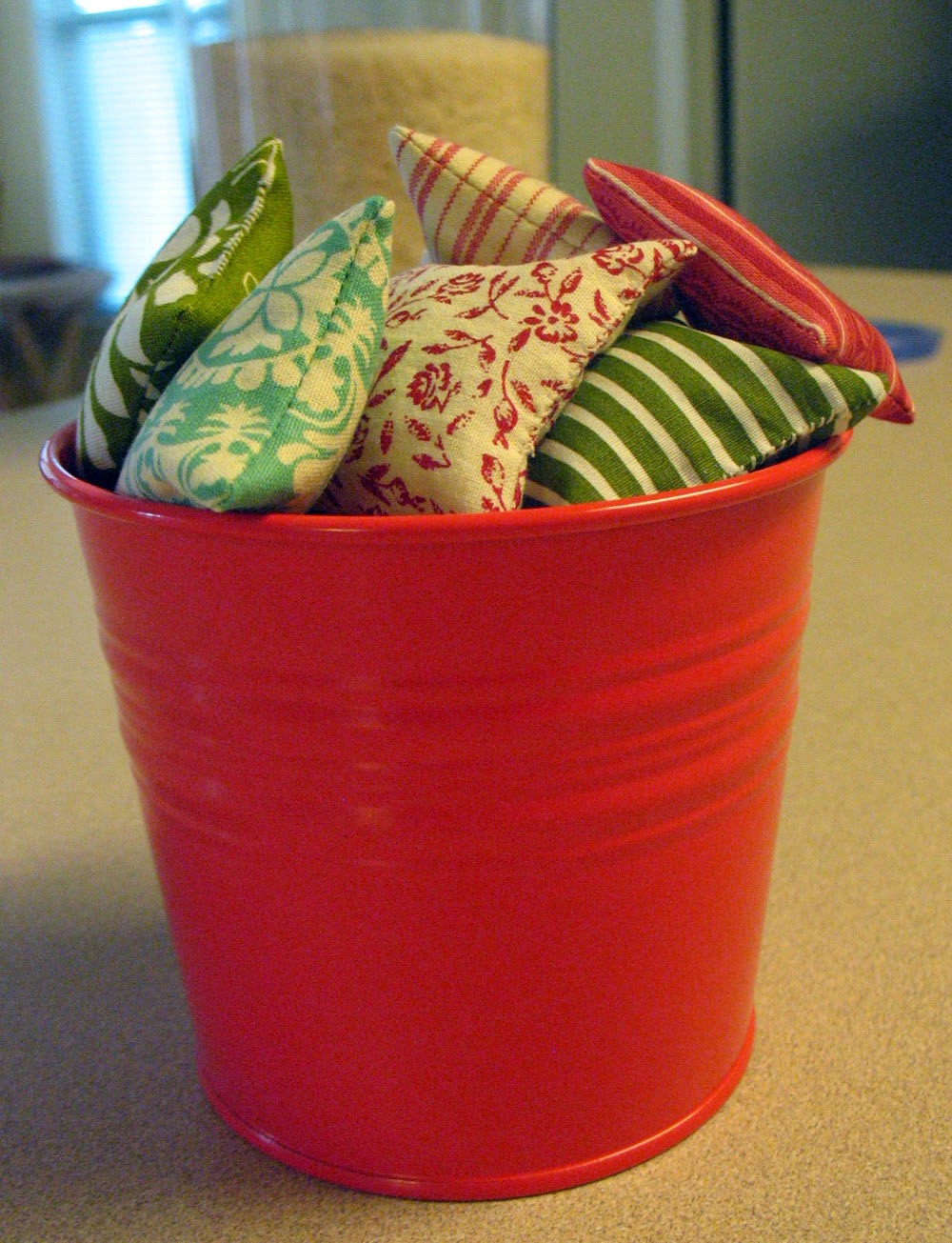 Aux Belles Choses: Pattern Weights from Fabric Scraps