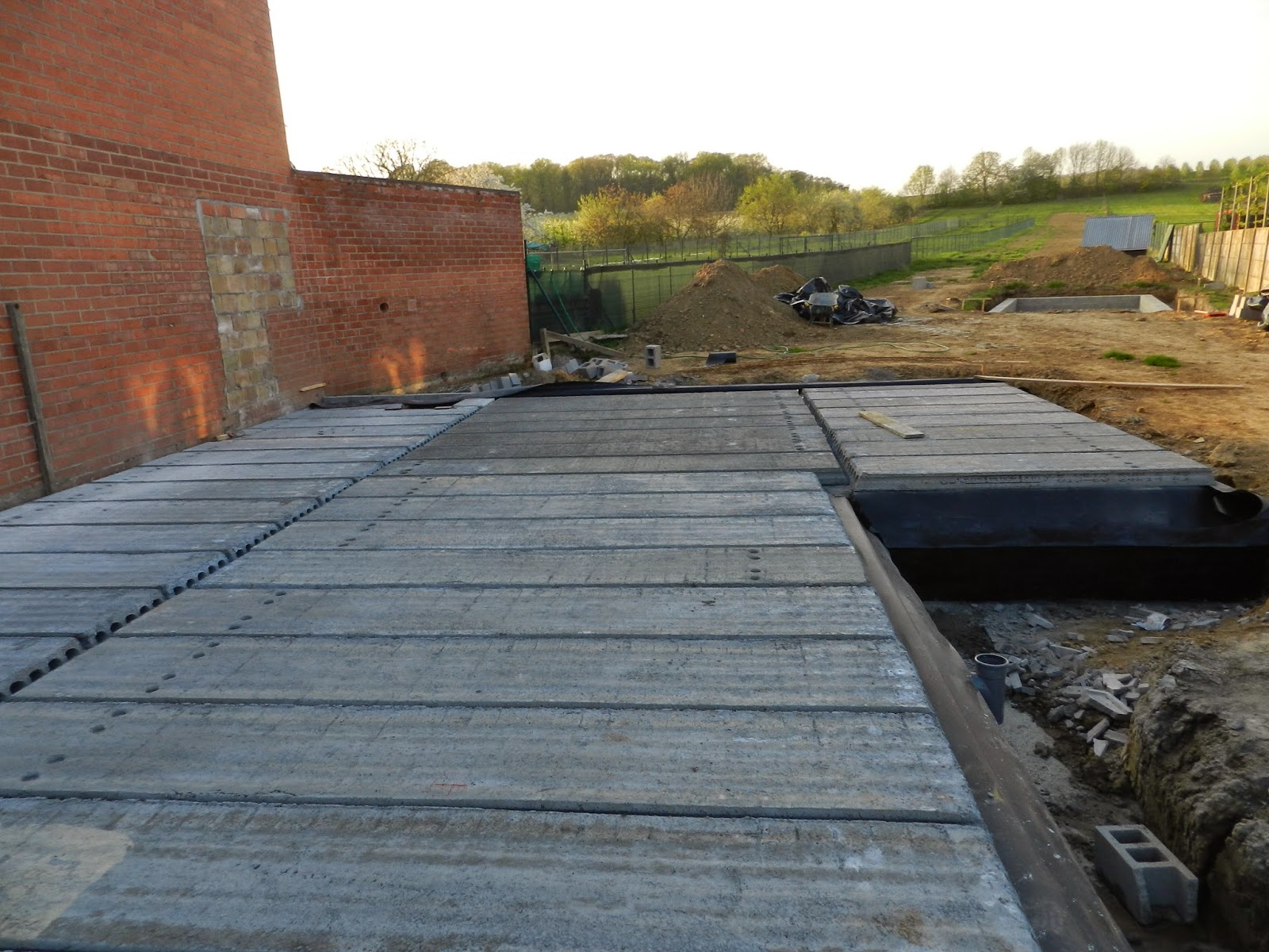 Dieter en Evy gaan bouwen.: Welfsels gelijkvloers