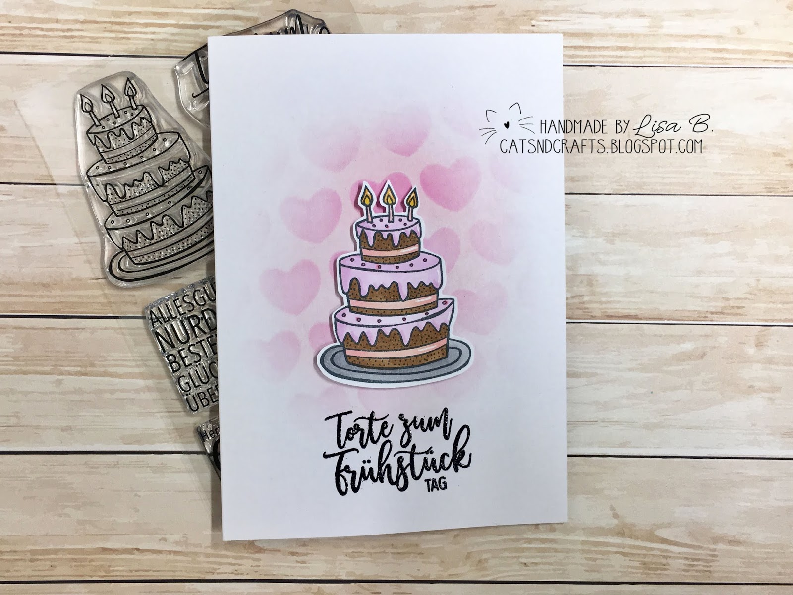 Cats nd Crafts: Torte zum Frühstück