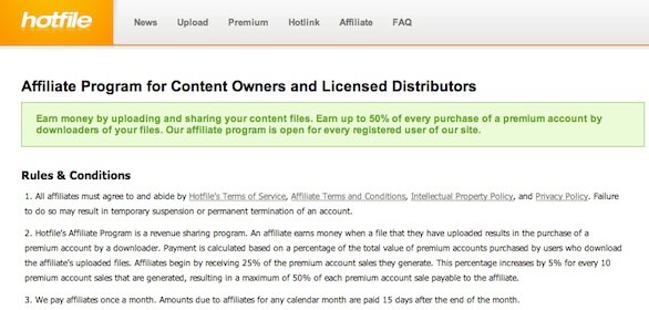 Como Ganhar Dinheiro no Hotfile - Dinheirologia