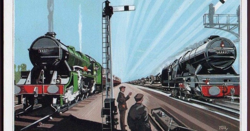 transpress nz: WW2 British railway posters