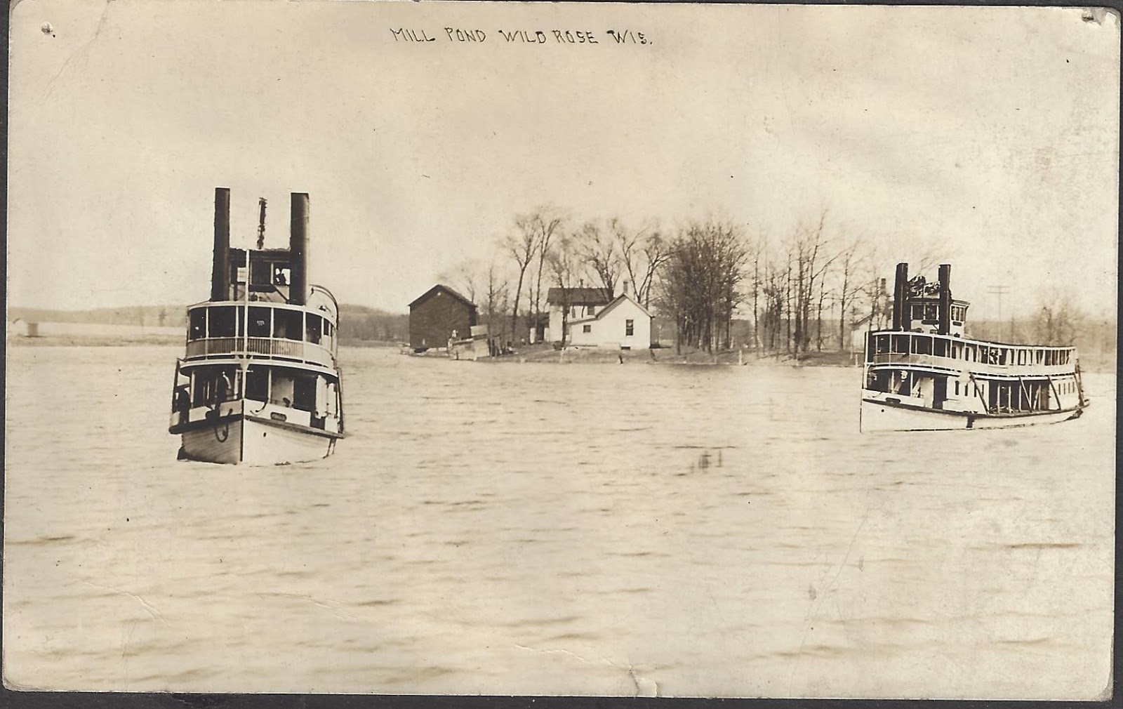 Pieces of Wild Rose, WI Area Genealogy and My Own: Boats on Wild Rose ...