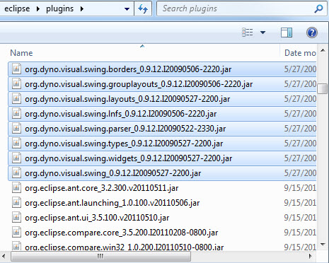 The World of Java Blog: Java : Designing a Swing GUI in Eclipse IDE