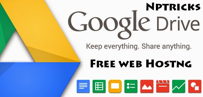 How to Create and host website with google Drive in 2014