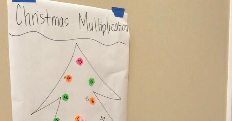 Christmas Multiplication - For the Love of Teaching