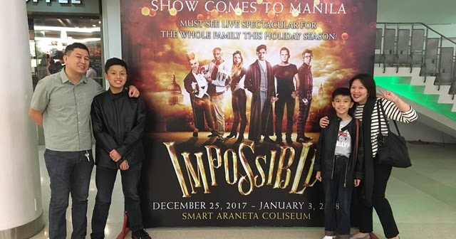 ERICJAZ FOODIES: IMPOSSIBLE MAGIC SHOW