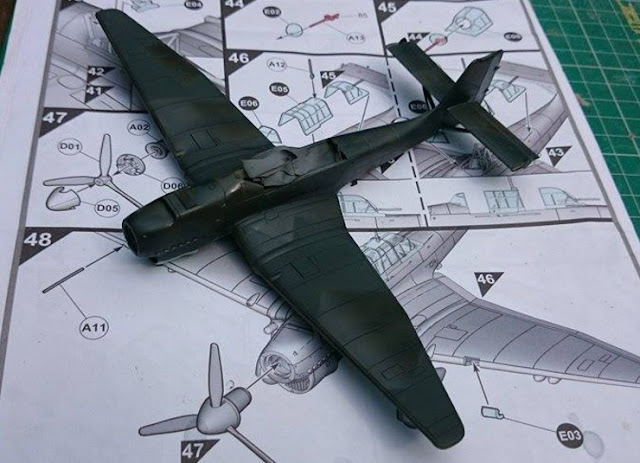 FalkeEins - a modelling blog: Airfix new-tool Junkers Ju 87 B-1 Stuka ...