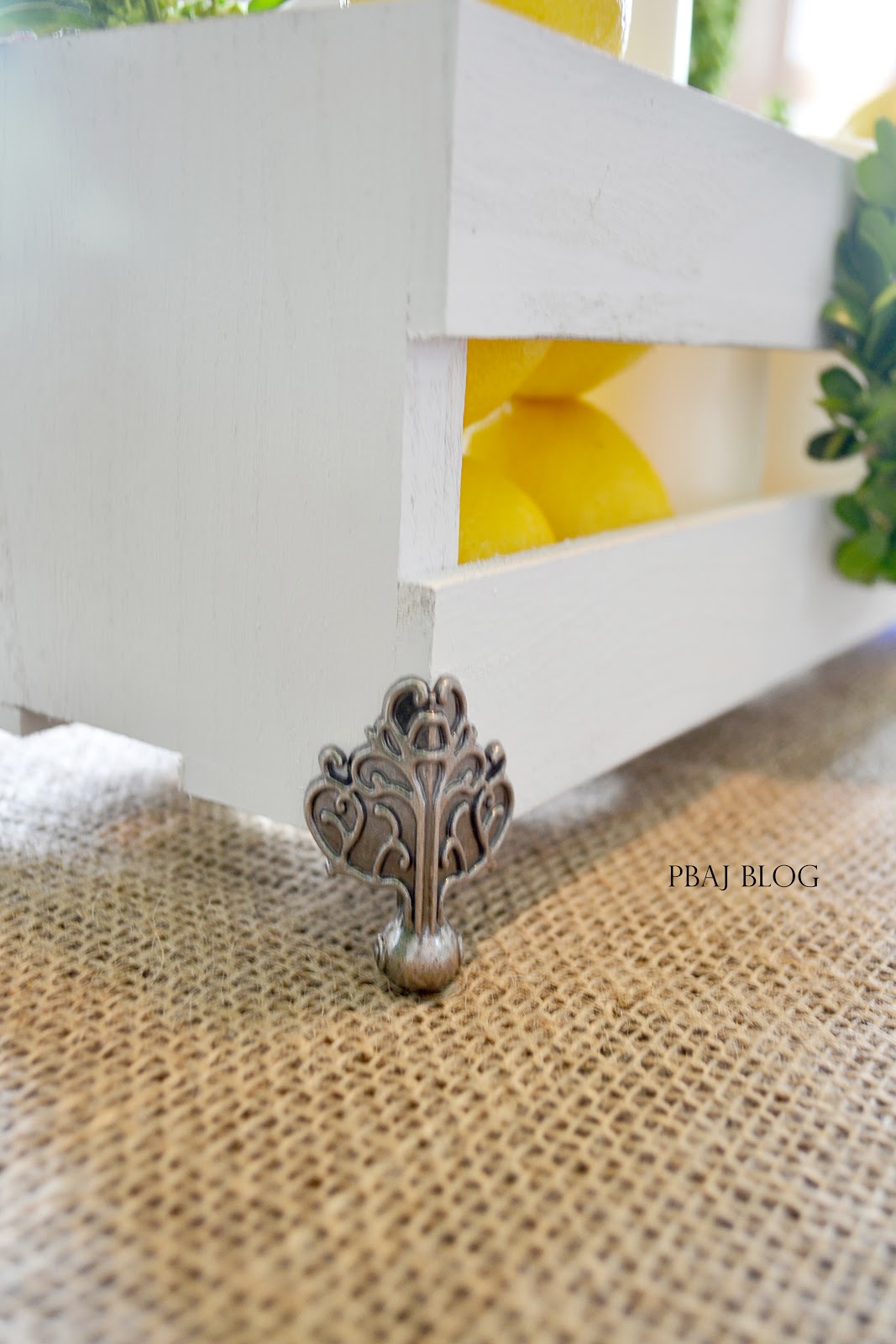 pbaj blog: Summer Crate Centerpiece.