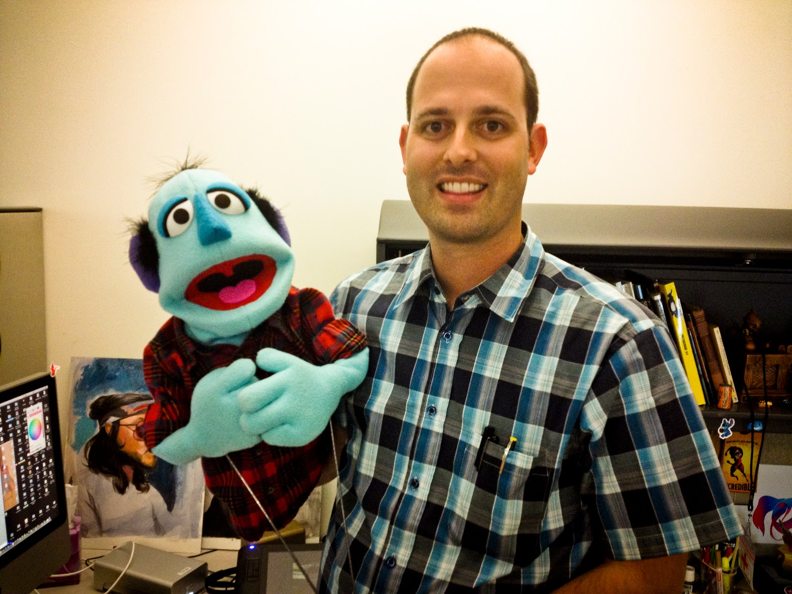 mackaydesign: Meet Gordon (a.k.a. Blue Dad)