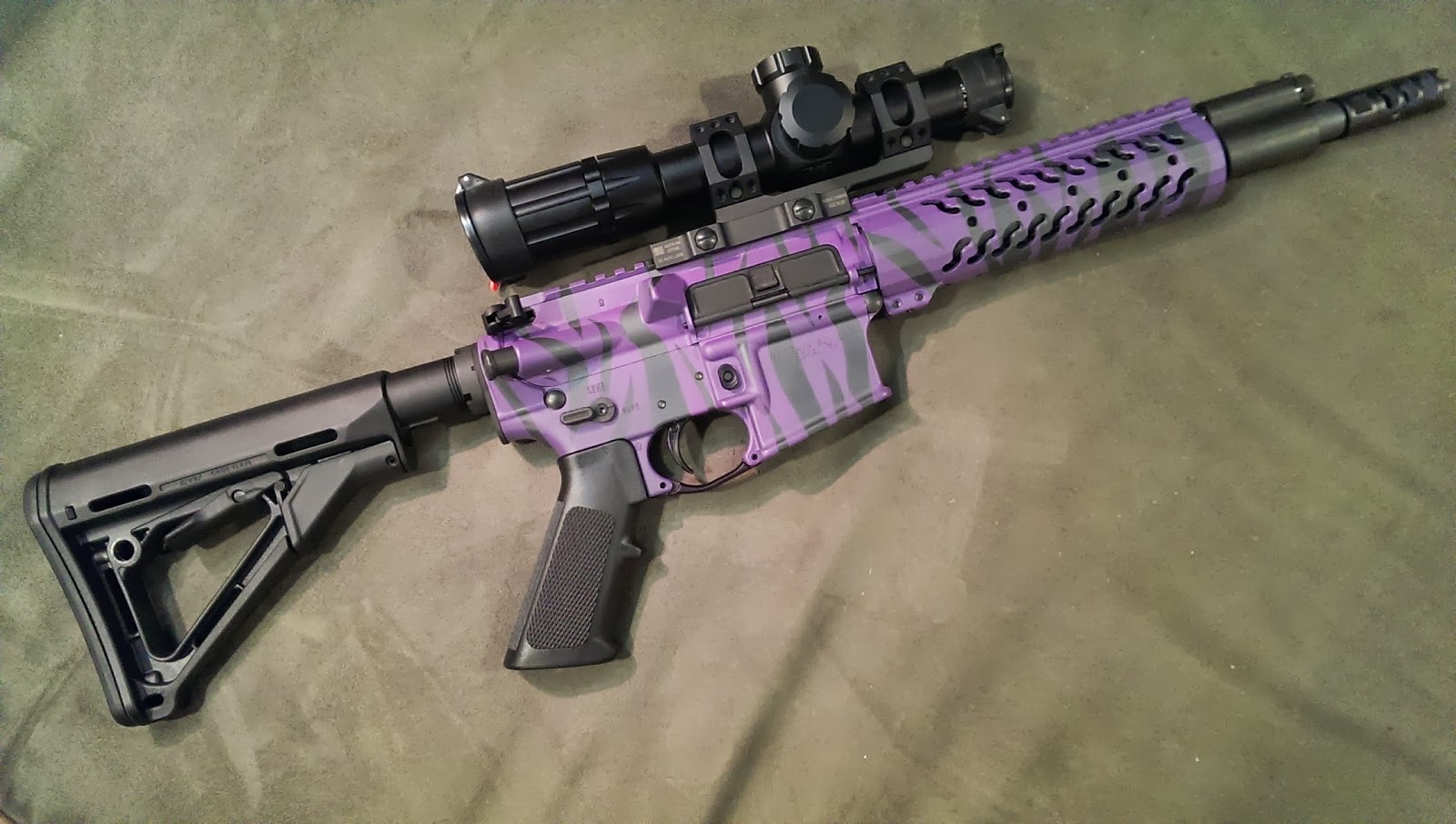 Beauty Behind the Blast: The Purple Zebra