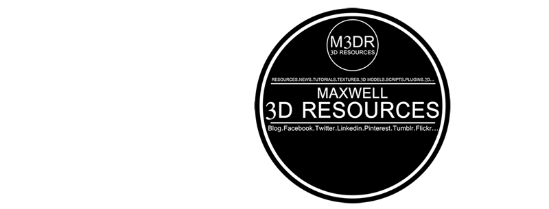 Maxwell 3D Resources: Scene create by Rob Redman with CInema 4D and ...