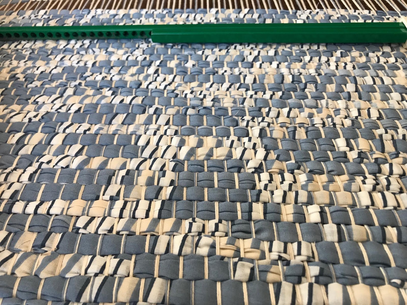 Crazy as a Loom: My shadow.