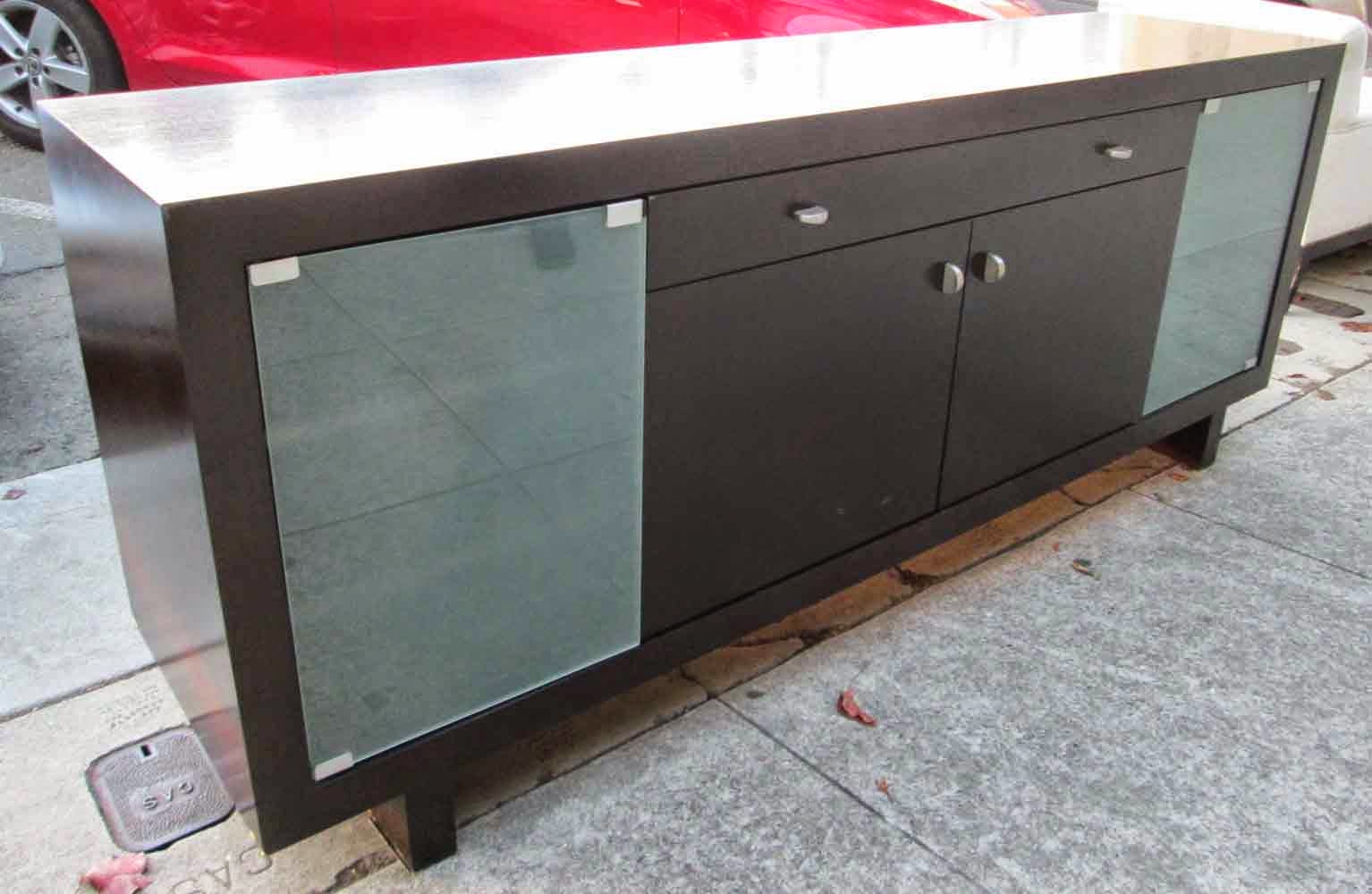 UHURU FURNITURE & COLLECTIBLES: SOLD Espresso Server / Buffet - $140