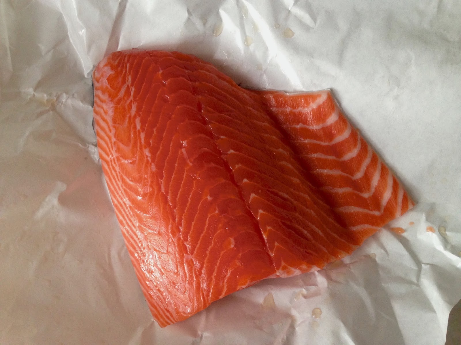 Random-osity: Ginger Peach Salmon