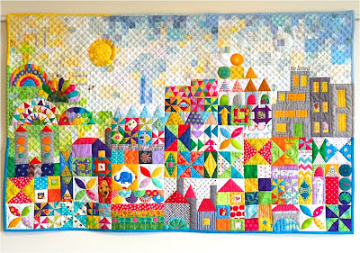 Snippets 'n' Scraps: My Small World Quilt