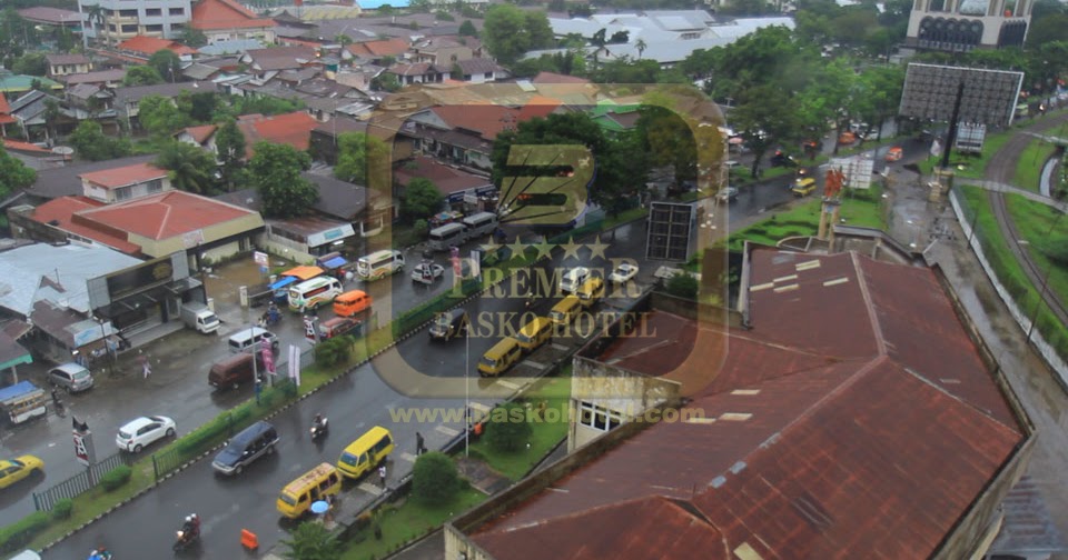 Roof Top Panorama from Premier Basko Hotel Padang Sumatera Barat ...