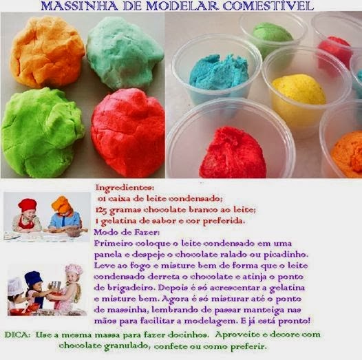 A Arte de Educar: Trabalhando com Massinha de Modelar passo a passo ...