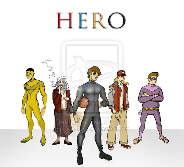 Hero by Perry Moore: Gallery