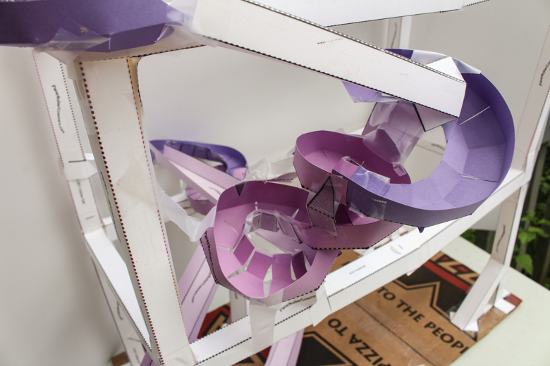 Craft Knife: Homeschool Physics: We Made Paper Roller Coasters