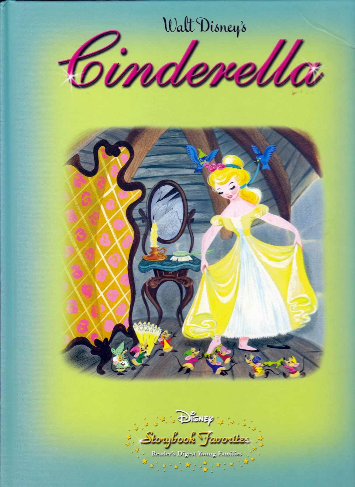 Vintage Books for the Very Young: Cinderella - Disney Storybook Favorites