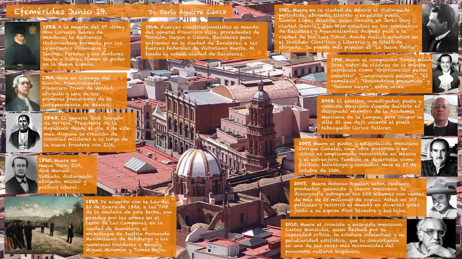 El maestro: Efemérides Mexicanas Junio 19