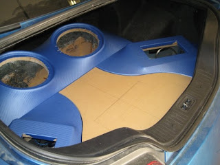 TOP AUTO CUSTOMIZATION : INFINITI G35 CUSTOM FIBERGLASS TRUNK SETUP