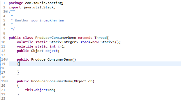 Welcome to the JAVA WORLD!!!: Producer Consumer Problem using ...